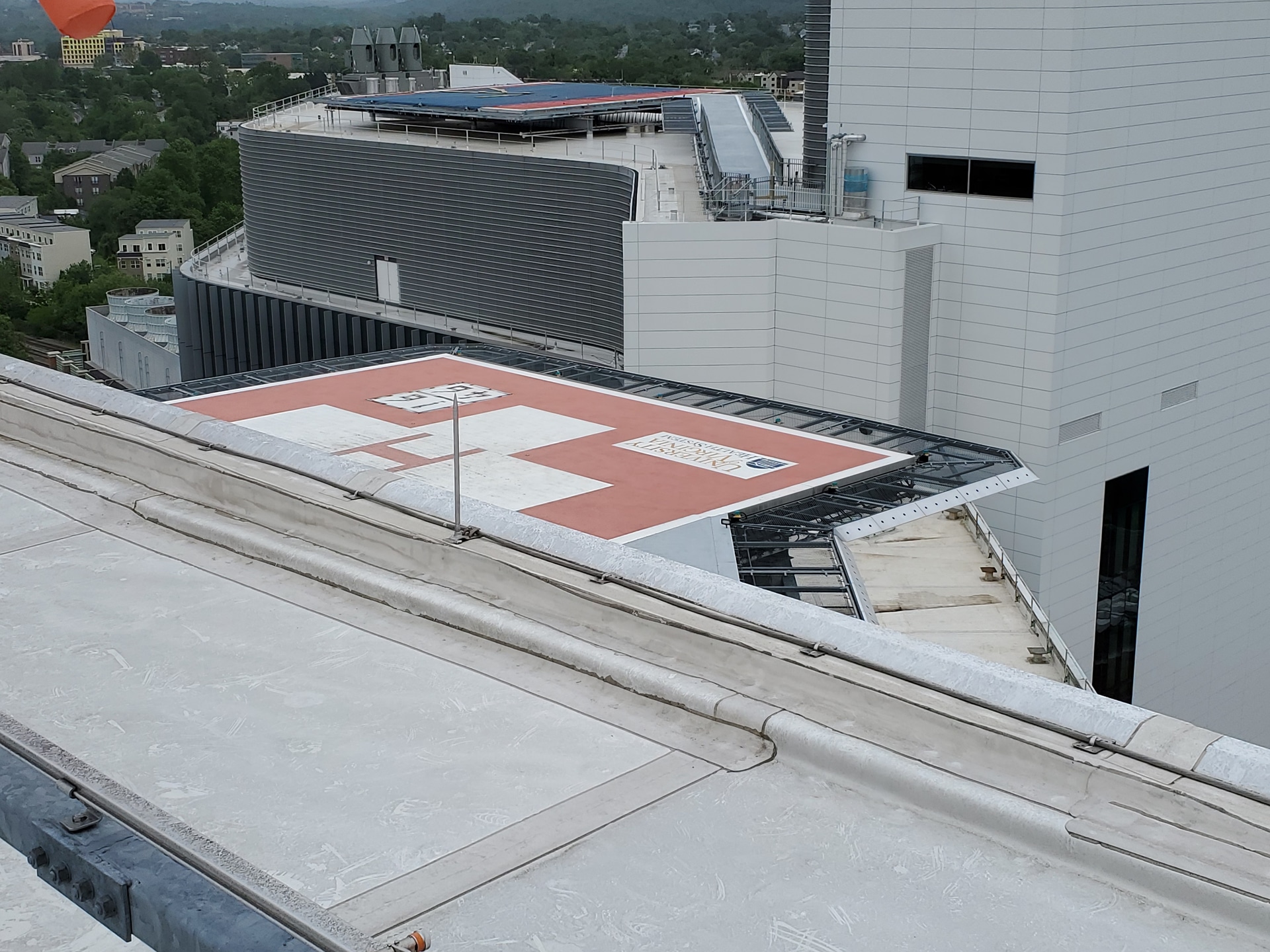 University of Virginia – Helipad Project – Bed Tower Roof ...